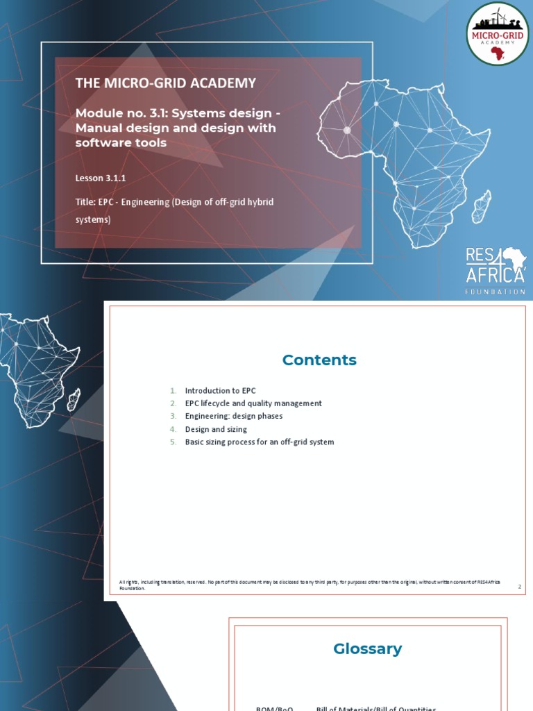 3.1.1 EPC - Engineering (Design of Off-Grid and Hybrid Systems) REV EG ...