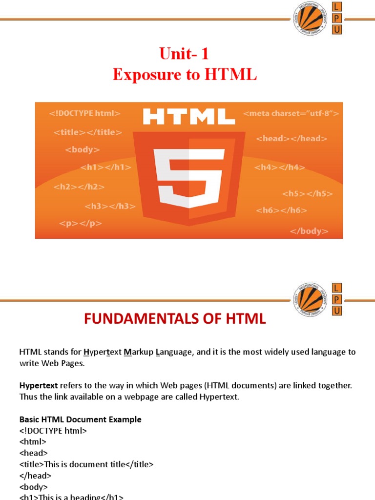 HTMLBasics | PDF | Html Element | Html HTMLBasics | PDF | Html Element | Html
