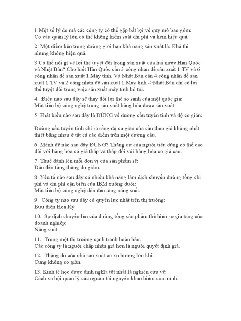 Bài Tập KTVM | PDF