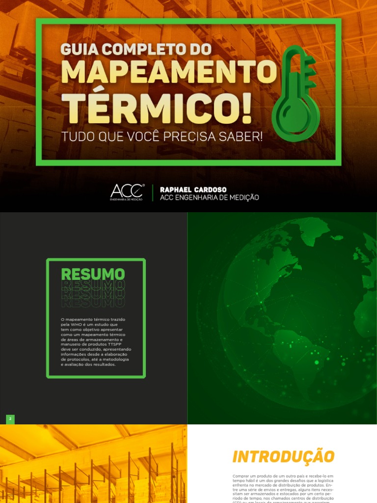 Ebook ACC Guia Completo Do Mapeamento Termico | PDF | Temperatura | Armazenamento de dados de ...