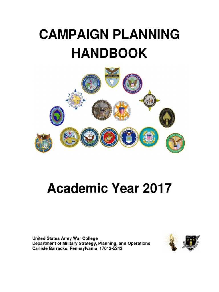 Campaign Planning Handbook | PDF | United States National Security ...