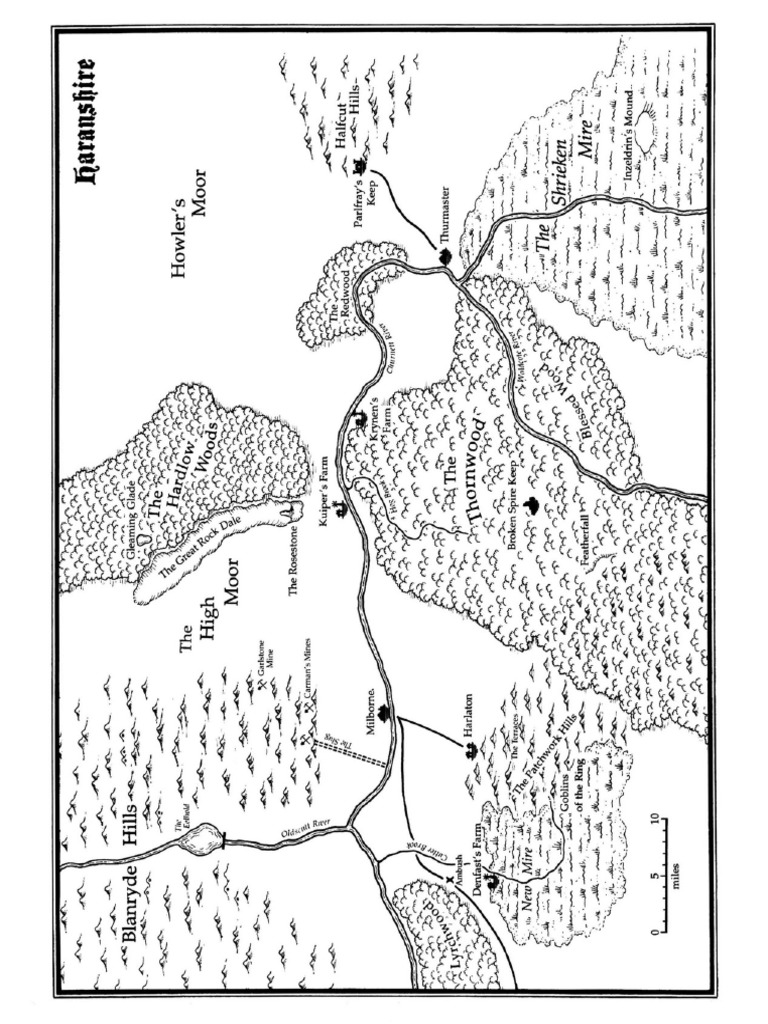 Night Below Map | PDF