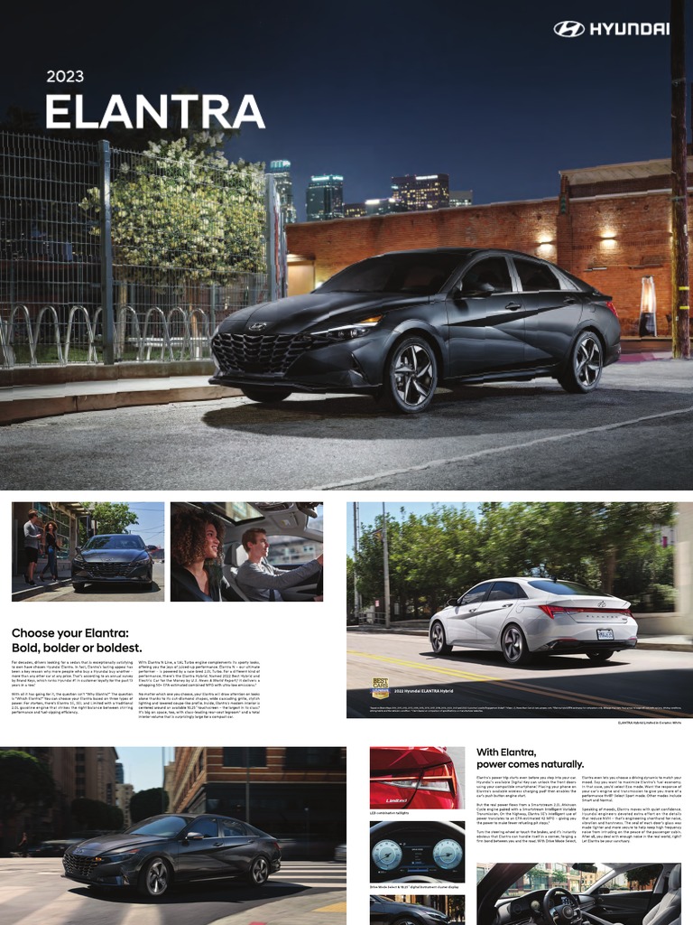 Hyundai ELANTRA N 2023 | PDF | Car | Manufactured Goods