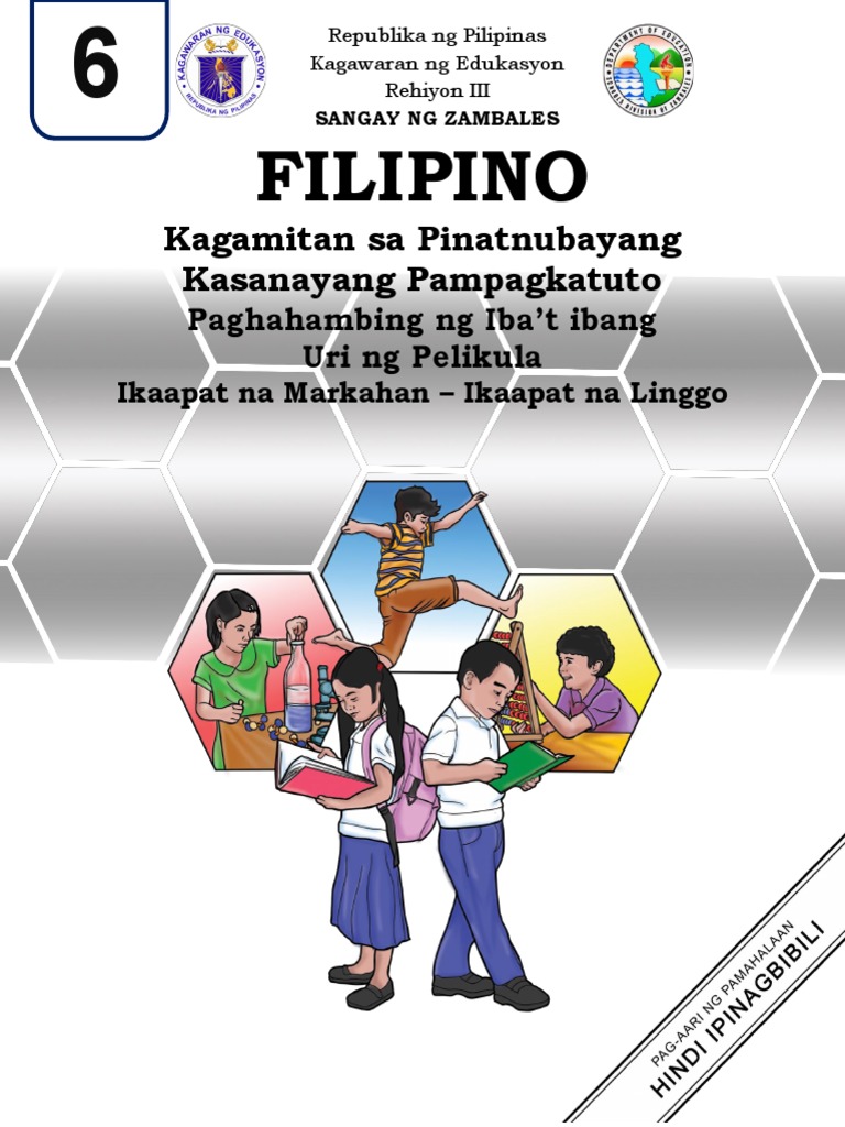 Filipino6 - Q4 - W4 - Paghahambing NG Ibat Ibang Uri NG Pelikula - FINAL | PDF