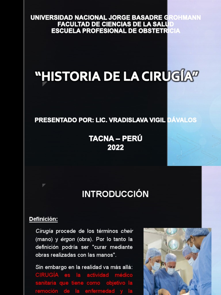 Historia de La Cirugía | PDF