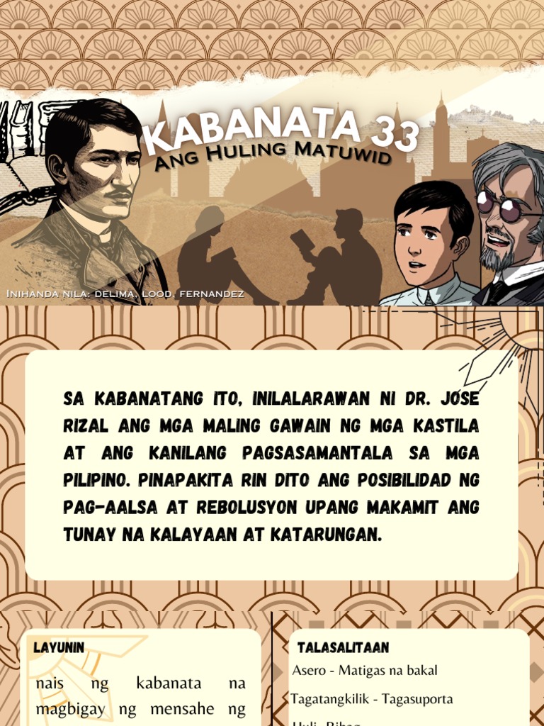 Kabanata 33 - EL FILIBUSTERISMO | PDF