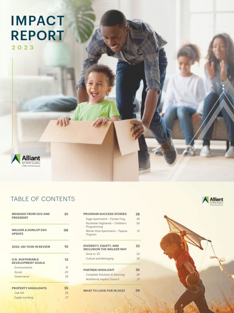 2023 ASI Impact Report | PDF | Affordable Housing | Sustainability