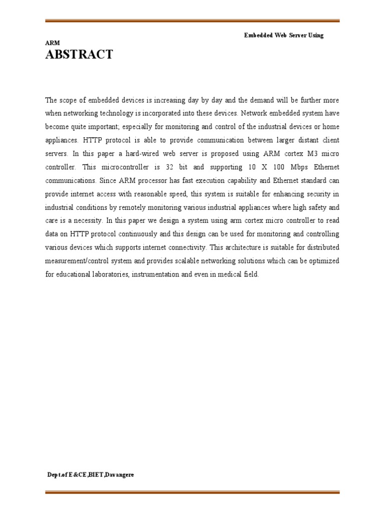 Embedded Web Server Pdf World Wide Web Internet Web