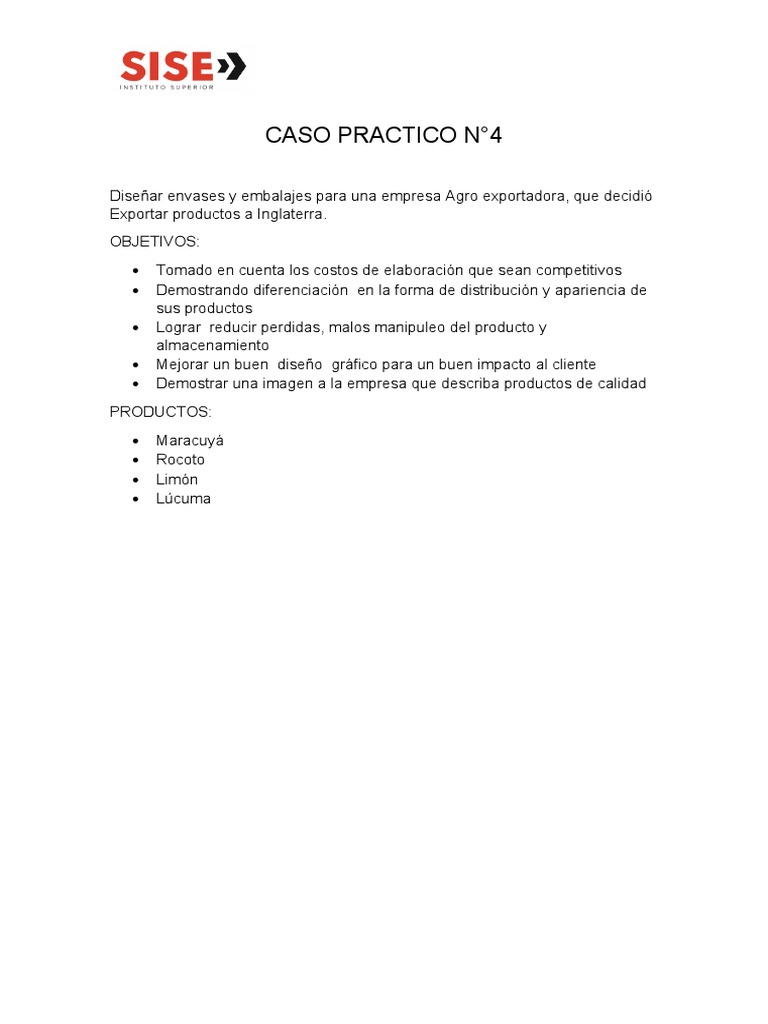 Caso Practico N4 | PDF