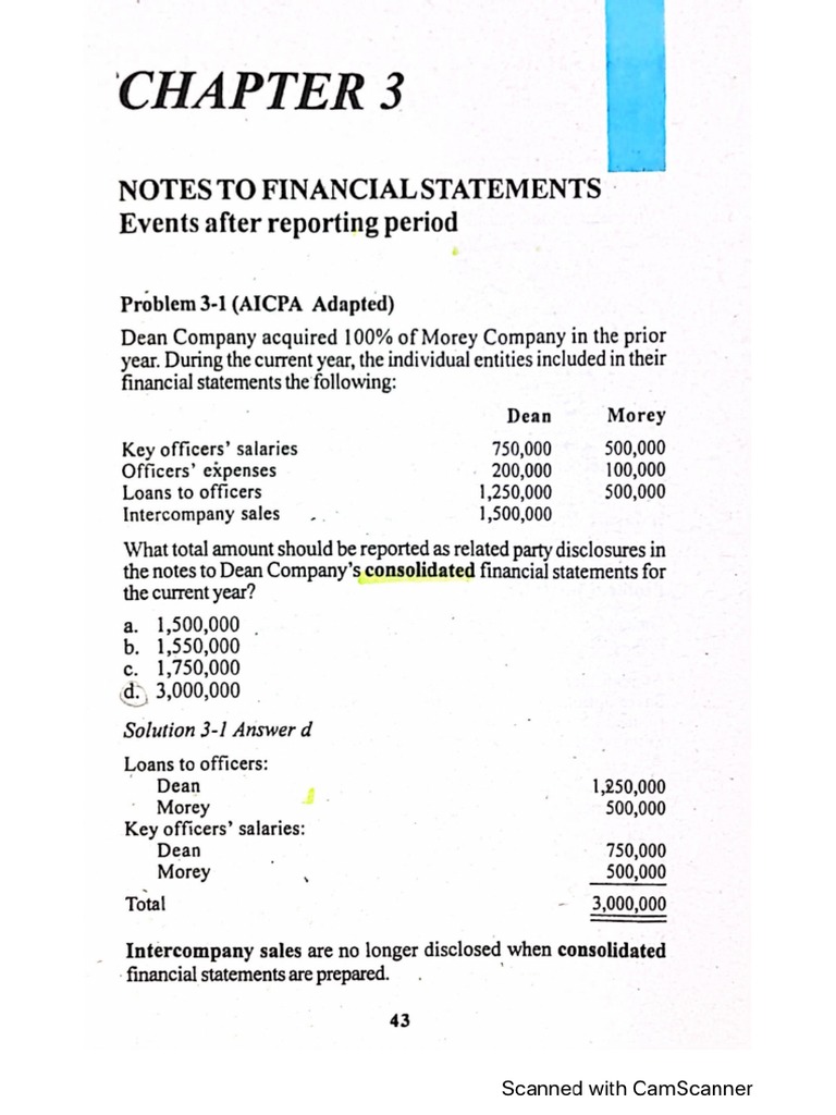 Far Notes To FS | PDF