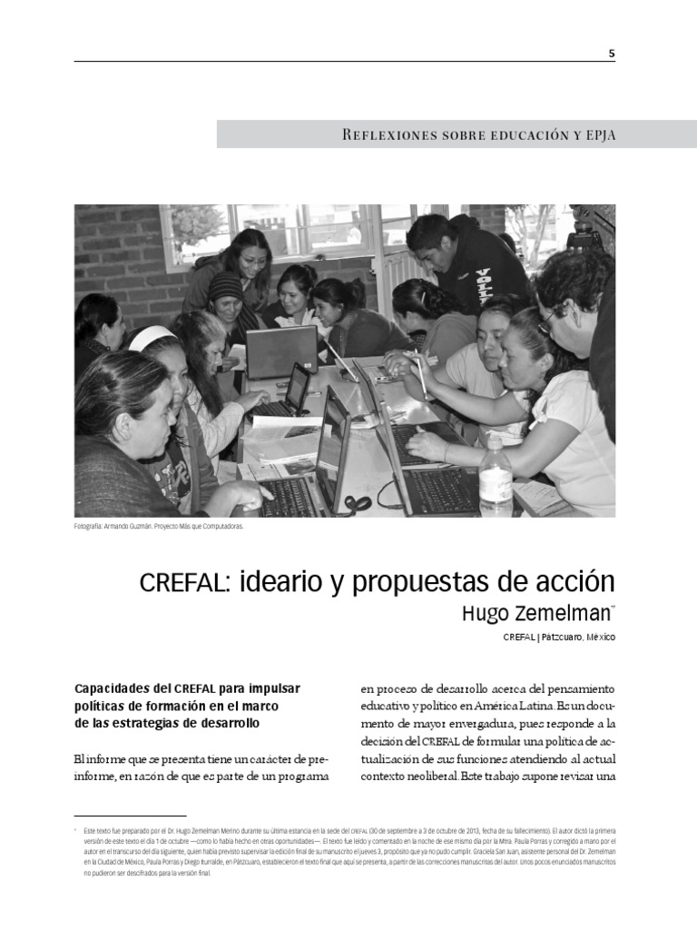 CREFAL | Descargar gratis PDF | Mente | México