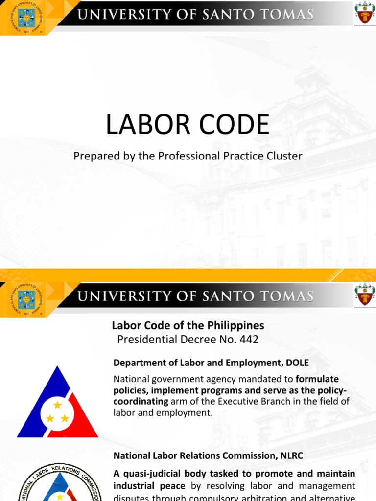 3.PP 3 - Labor Code | PDF | Gross Income | Taxes