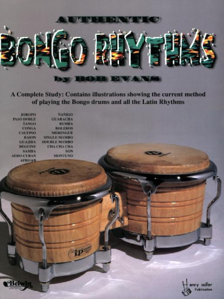 Bob Evans - Authentic Bongo Rhythms | PDF | Rhythm | Dances