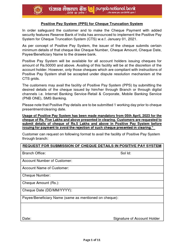 PPS Content - Website | Download Free PDF | Cheque | Service Industries