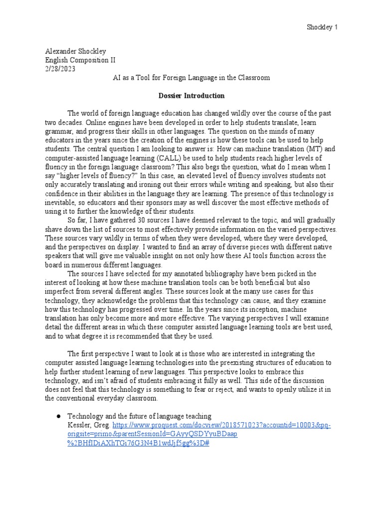 Final Research Dossier | Descargar gratis PDF | Intelligence (AI) & Semantics | Artificial ...