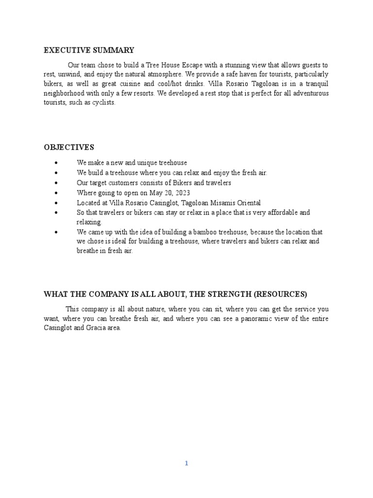 Executive Summary | PDF | Stocks | Equity (Finance)