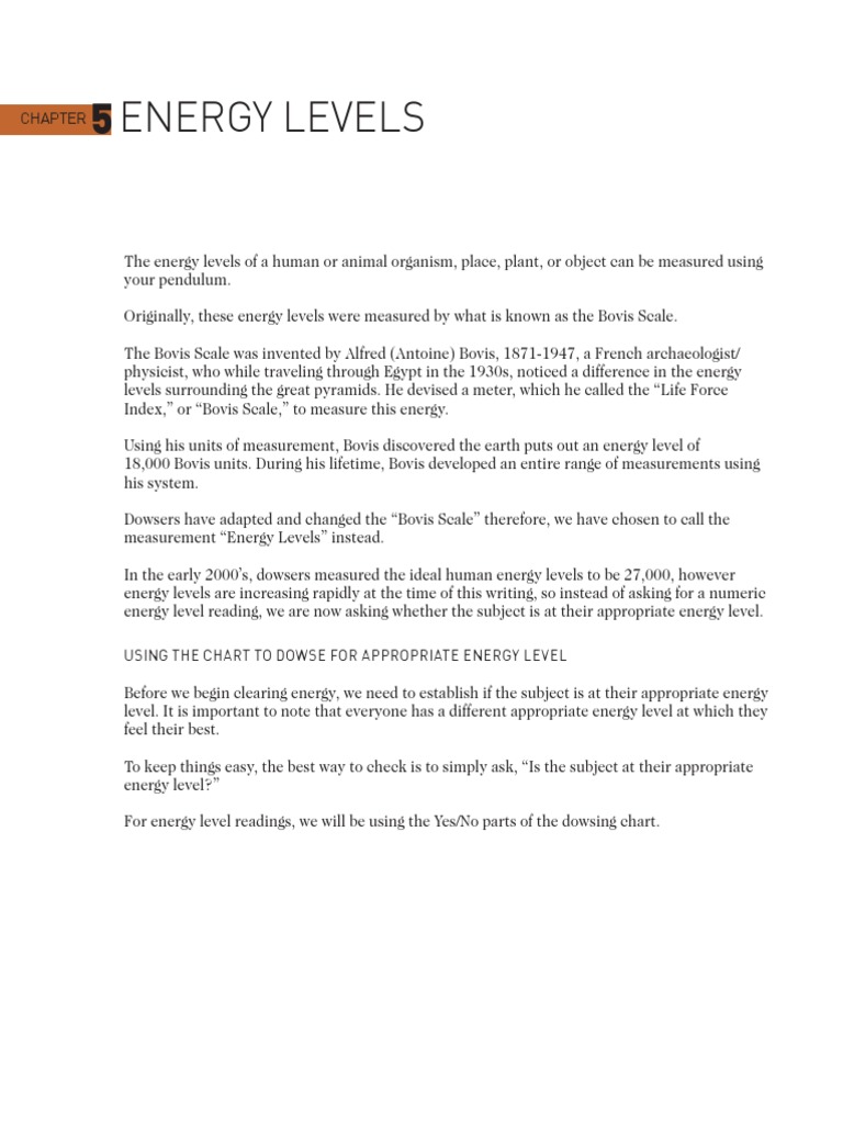 Beginners Dowsing Chapter 5 | PDF | Dowsing