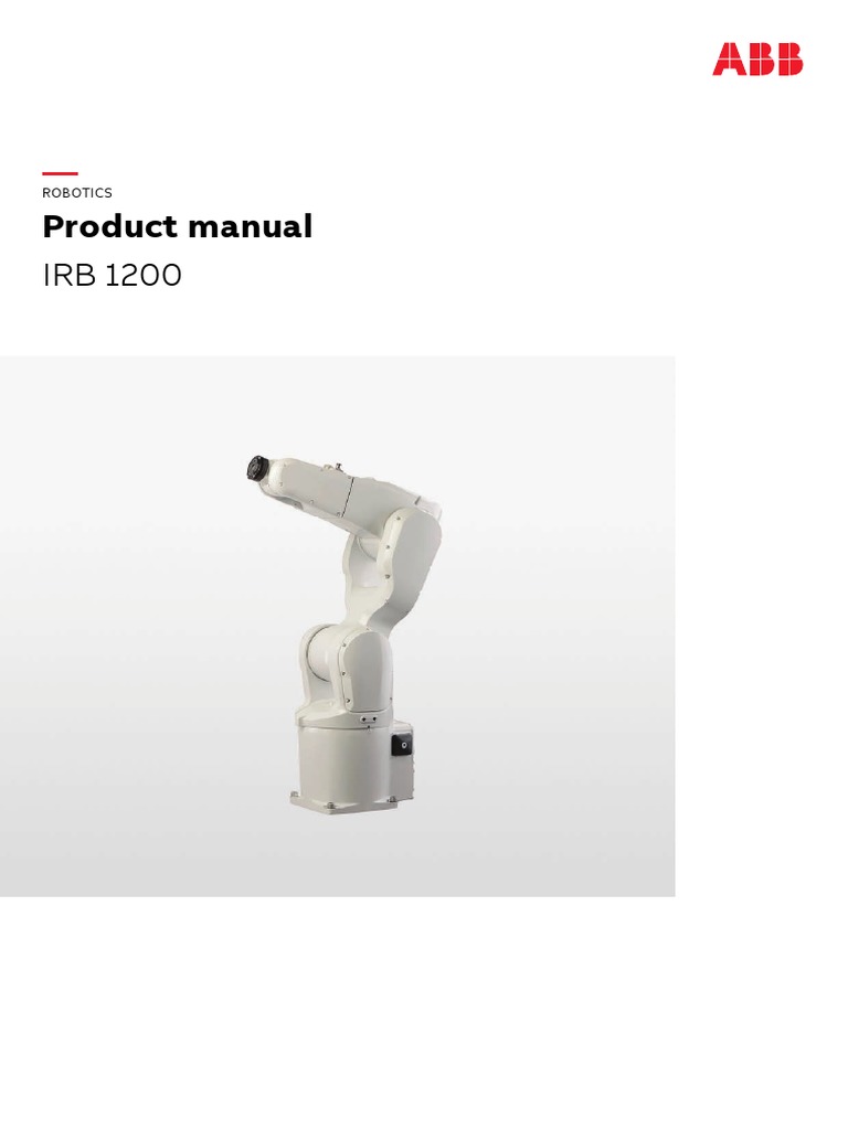 Product Manual: Robotics | PDF | Robot | Robotics