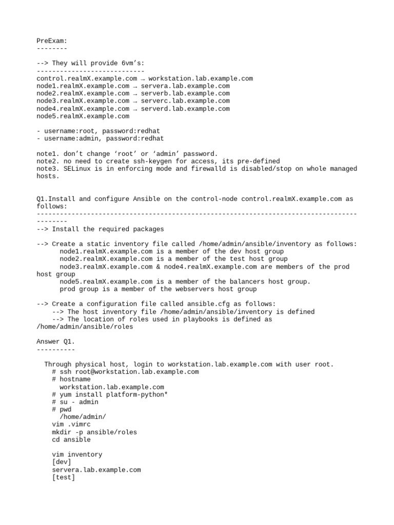 EX294 | PDF | Networking | Internet & Web