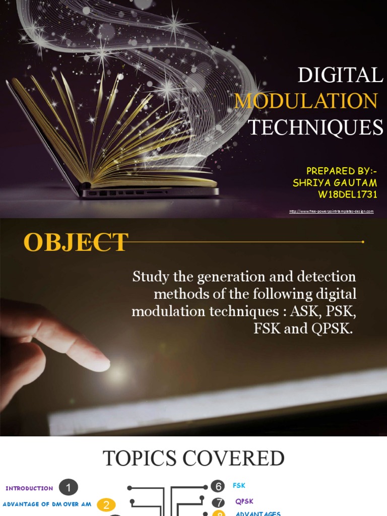 Digital Modulation Techniques | PDF | Modulation | Detector (Radio)
