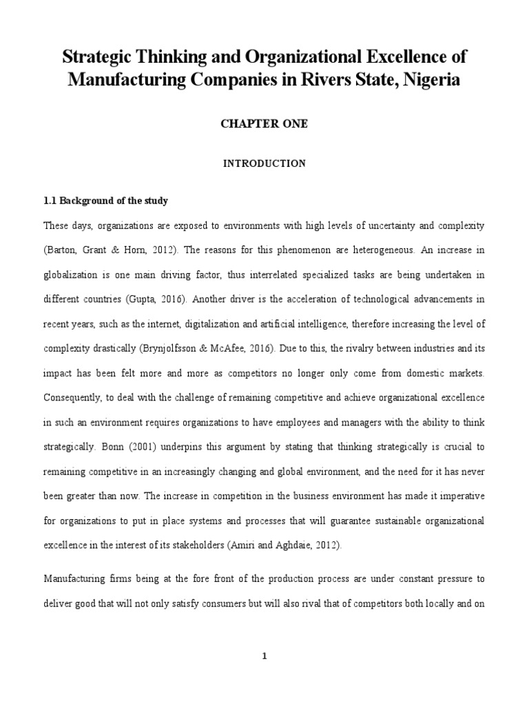 David Main Project Work | PDF | Strategic Management | Competitive ...