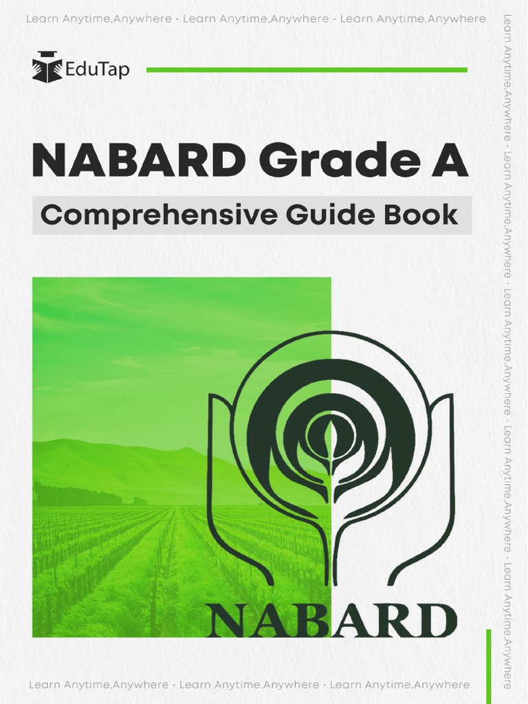 NABARD Guide Book Updated | PDF | Agriculture | Economies
