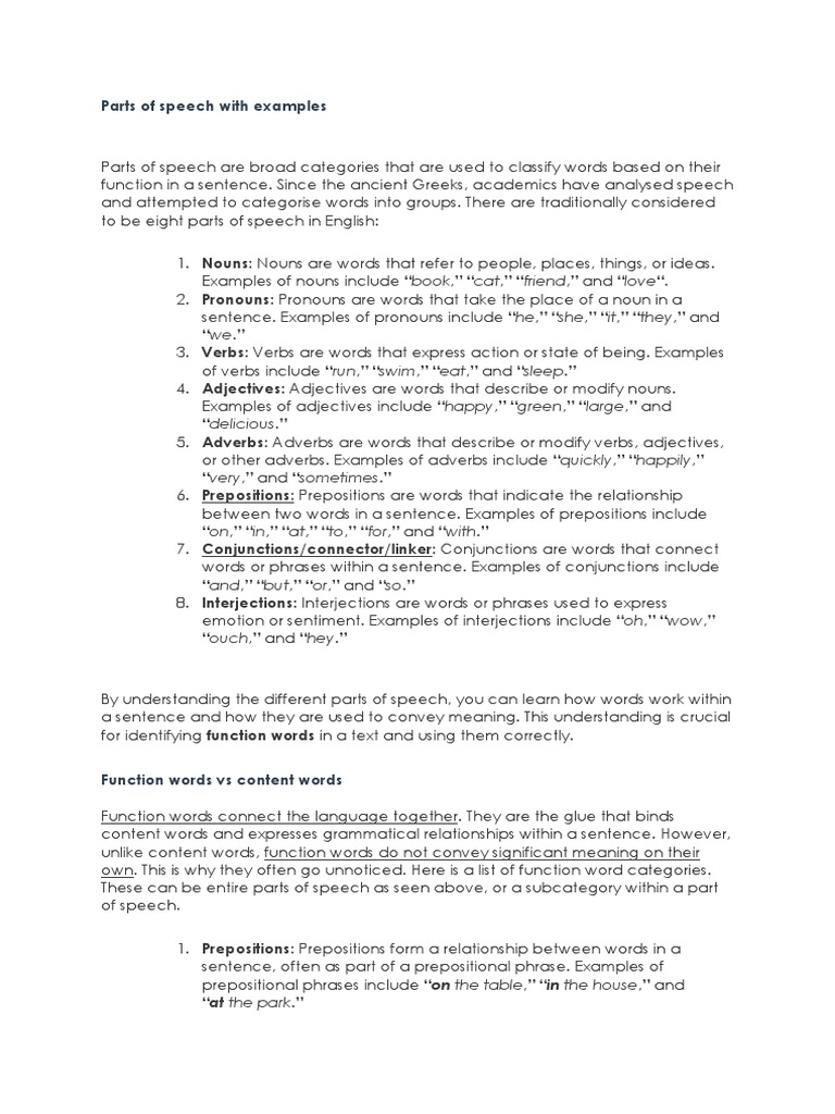 CAE Task 2 | PDF | Part Of Speech | Adverb