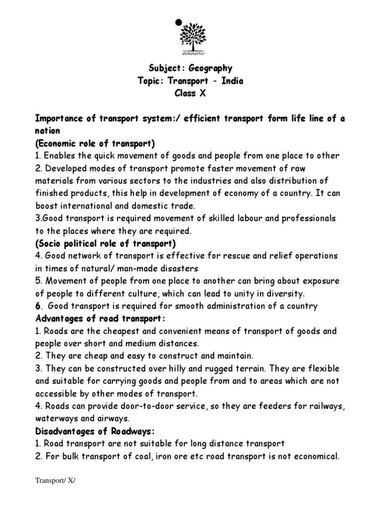 Geo X Transport | PDF | Transport | Rail Transport