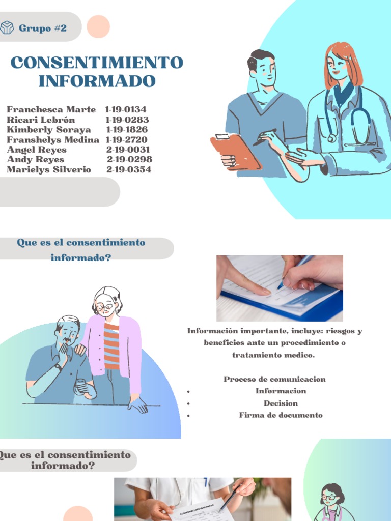 Elementos del Consentimiento Informado | PDF