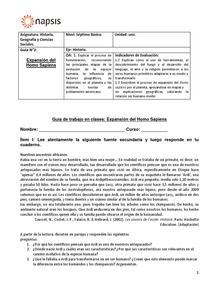 Expansión y Origen del Homo Sapiens | PDF | Homo Sapiens | Homo
