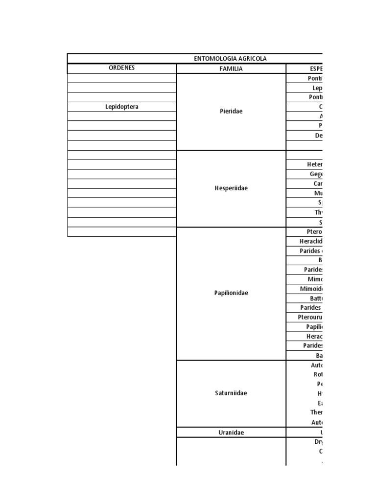 Lepidoptera Ento | PDF | Mariposa | Lepidópteros