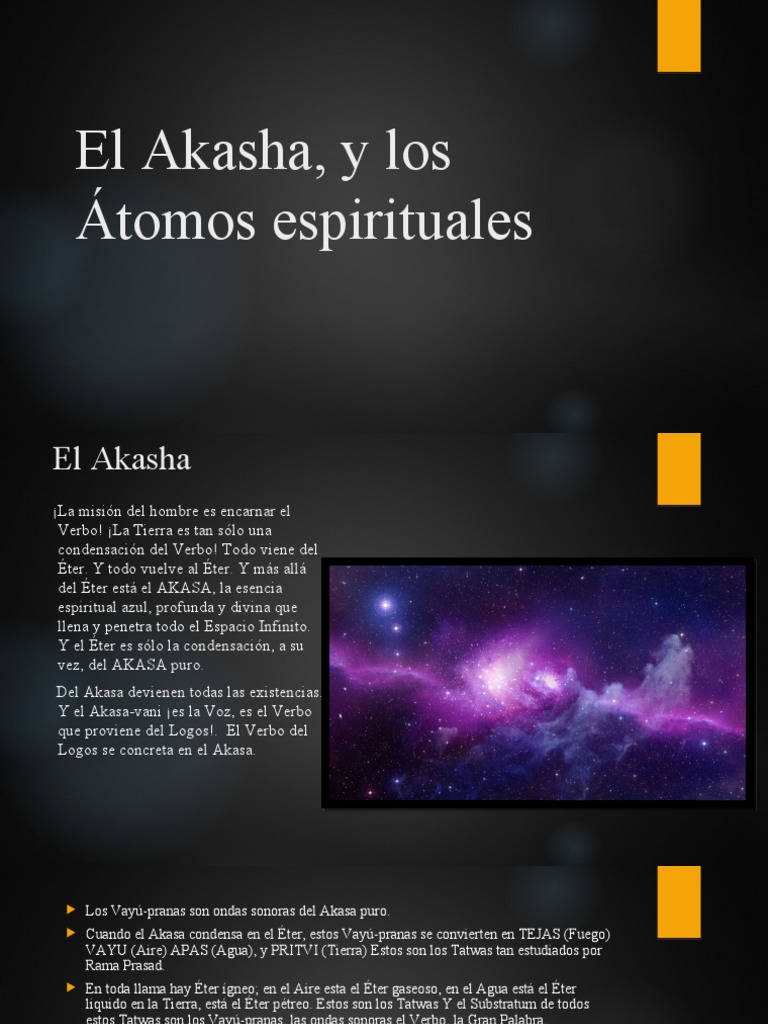 Akasha y Átomos Espirituales | PDF
