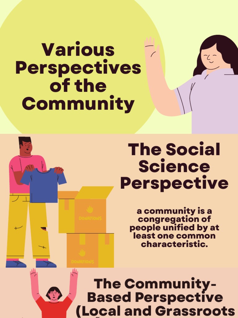 Community Perspectives Overview | PDF | Politics
