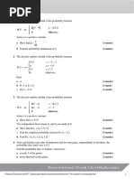 As Level Statistics p1 Past Papers | PDF