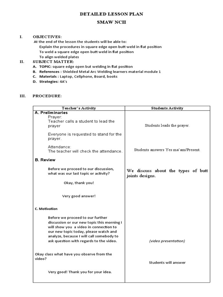 DLP Square Open Butt | PDF | Construction | Welding