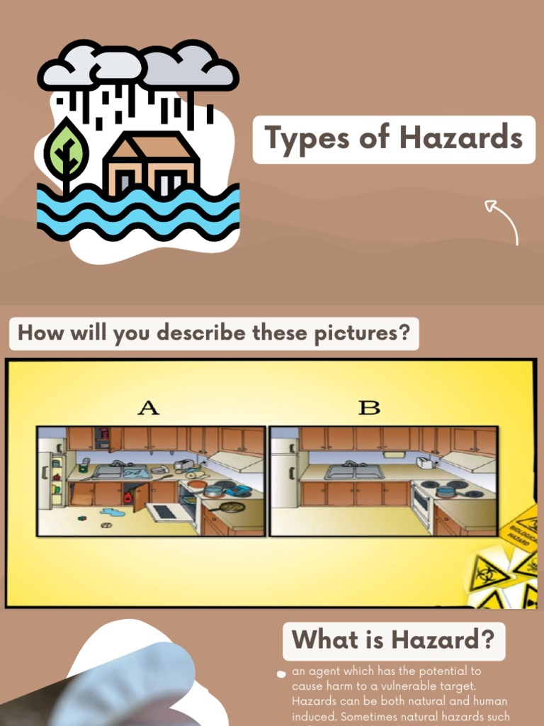 DRRR POWERPOINT Types of Hazards | PDF | Natural Hazards | Hazards
