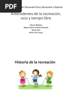 Tipos de Recreación y Ejemplos | PDF | Recreación