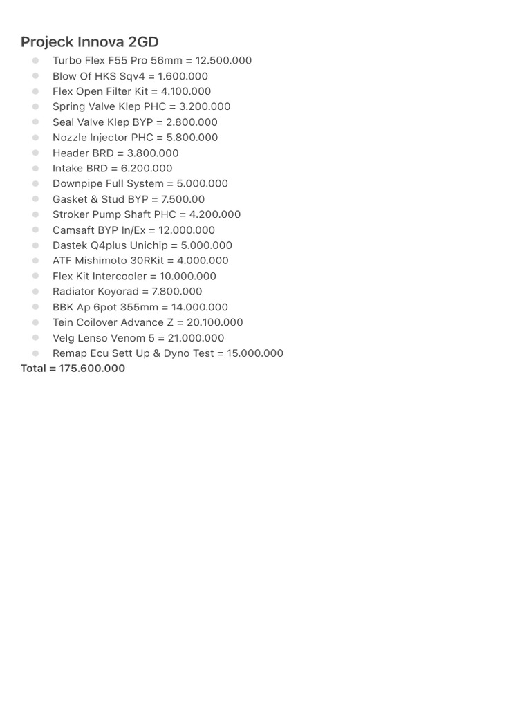 Projeck Innova 2GD | PDF