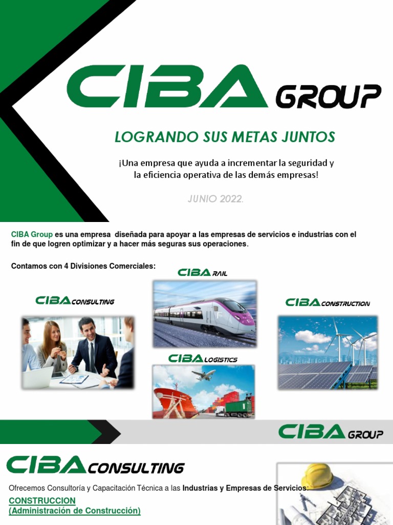 CIBA Group: Optimización y Seguridad Empresarial | PDF | Fotovoltaica ...