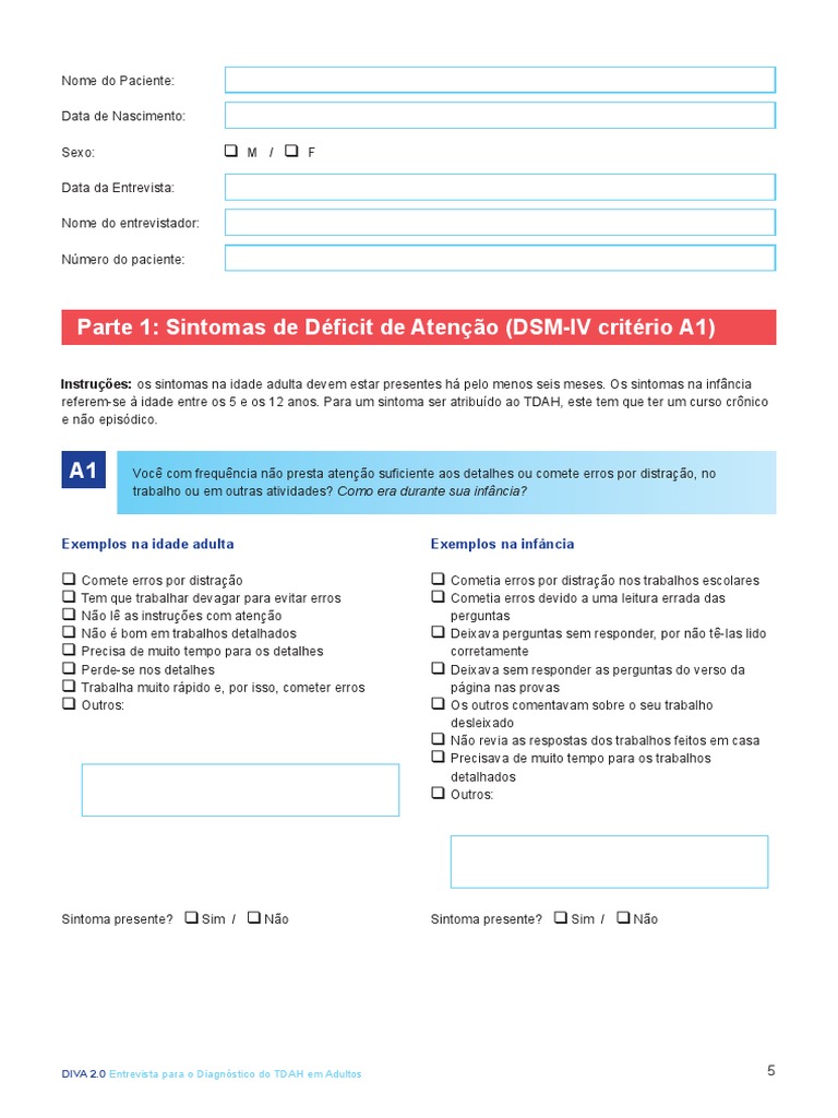 DIVA 2.0 Protocolo | PDF