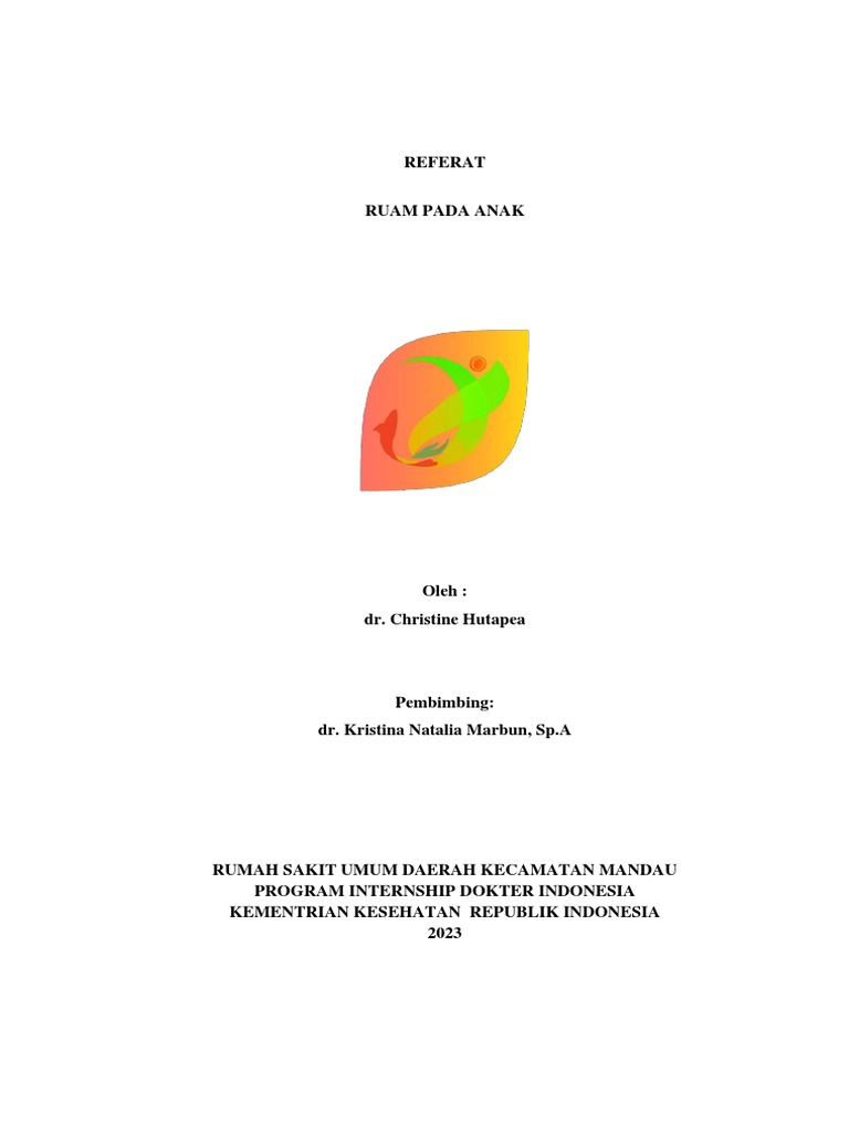 Ruam Kulit pada Anak: Penyebab dan Diagnosis | PDF