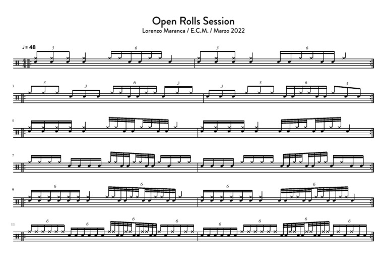 Open Rolls Session | PDF