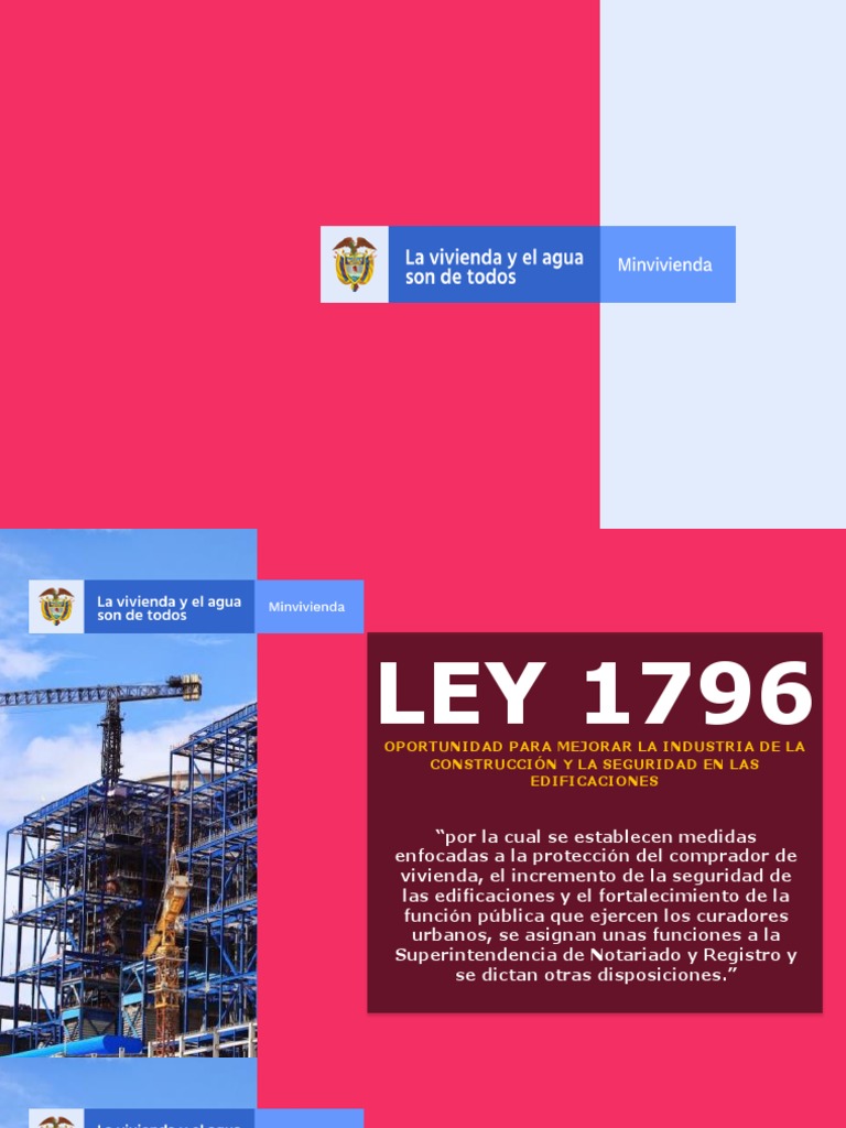 Ley de Vivienda Segura y Su Reglamentación Camacol Webinar | PDF | Colombia