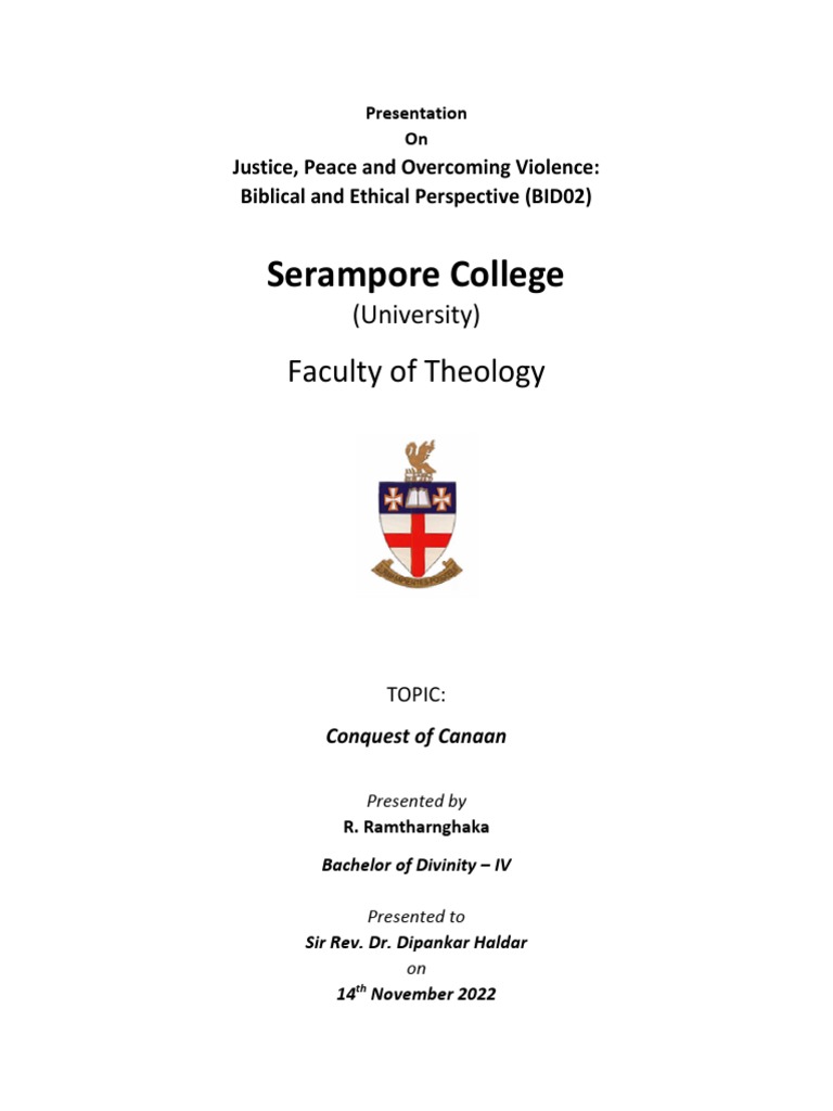 Conquest Of Canaan Pdf Israelites Canaan