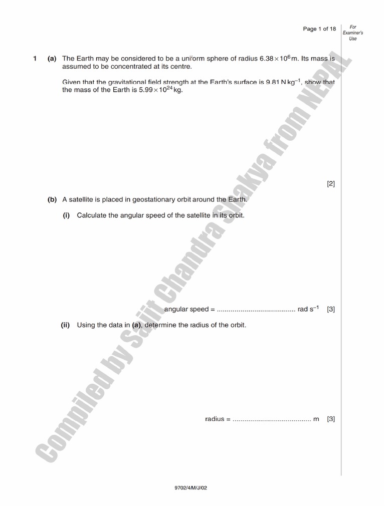 9702 p4 12 Motion in A Circle Till FM 2022 | PDF