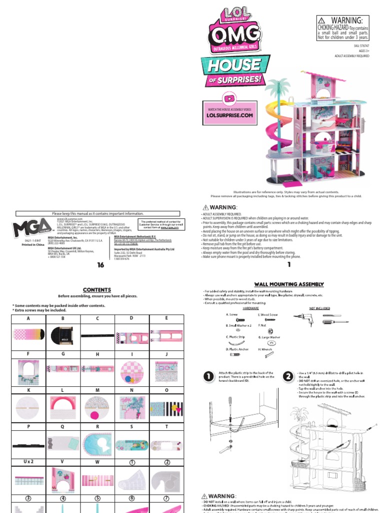 LOLSurprise OMG House-C | PDF
