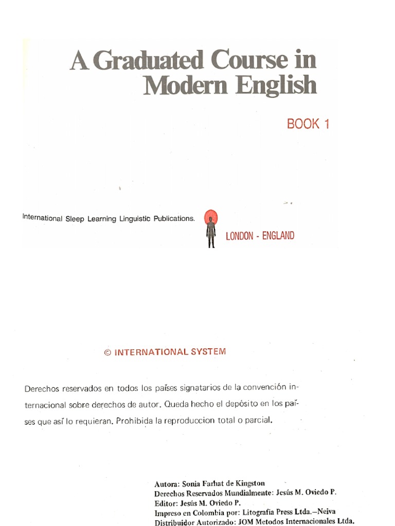 Lesson 1 Book 1 | PDF