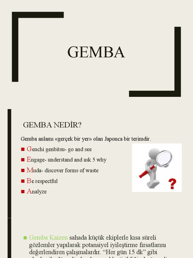 GEMBA | PDF