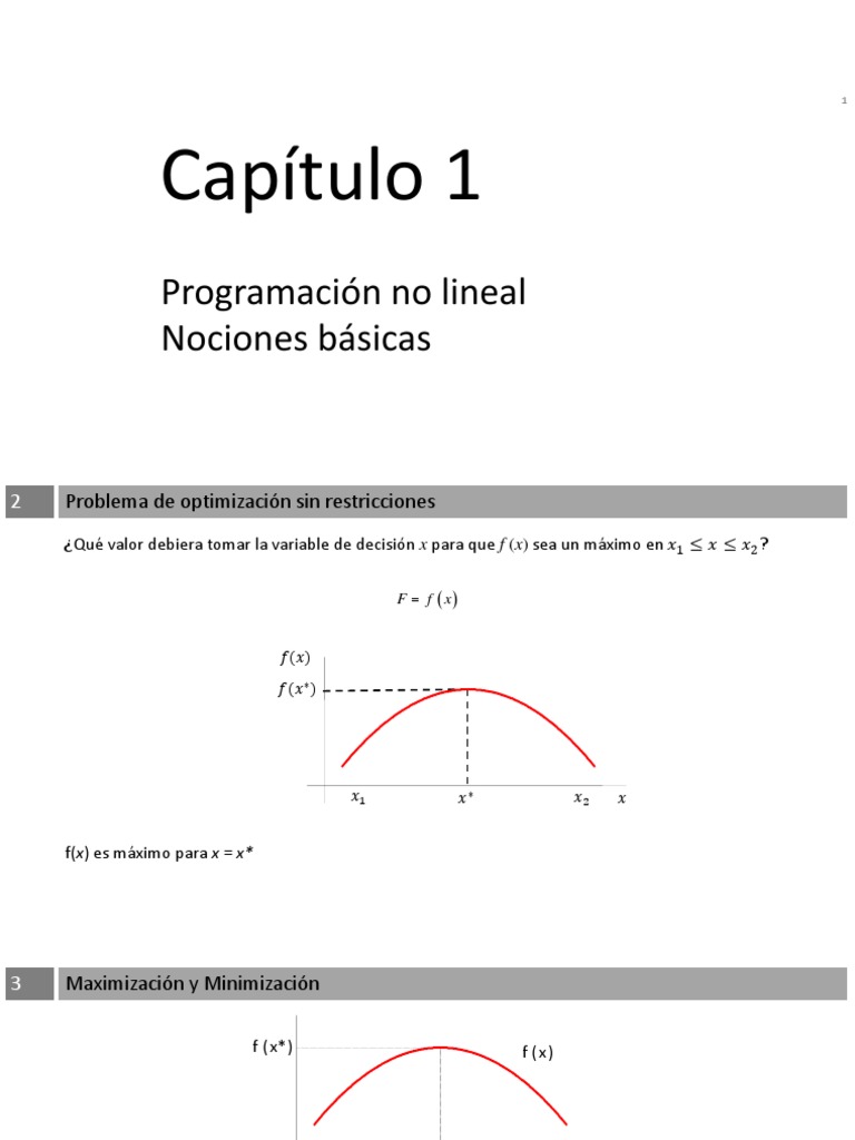 PDF 3 | PDF | Función (Matemáticas) | Optimización Matemática
