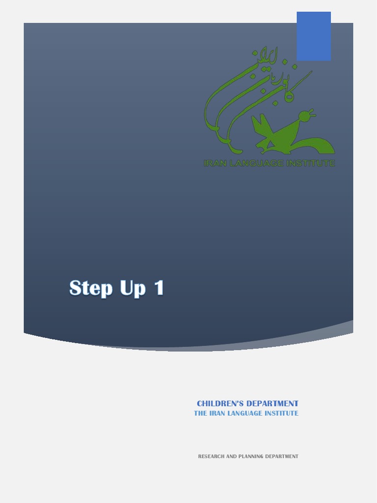 1.step Up One Teacher's Book | PDF | Books | Linguistics